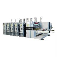 China Paperboard Flexo Printing Slotting Die Cutting Machine Long Lifespan for sale