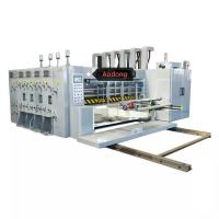 China Corrugated Pizza Box Printing Slotting Flexo Die Cutting Corrugated Carton Machine for sale