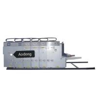 China Printing Die Cutting Slotting Machine Carton Box Printing Slotting Machine Flexographic Cart for sale