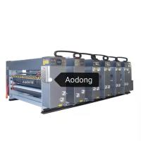 China Computerised Flexo Corrugated Machine , Two Color Flexo Printing Machine for sale