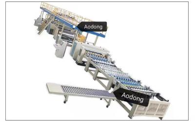China Corrugated Cardboard Production Line  Manufacturing Machine 5 Ply for sale