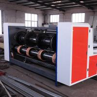 China Rotary Chain Feeding Flexo Printer Slotter Machine Smooth Operation for sale