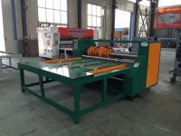 China Rotary Die Cutting Machine For Corrugated , 6500kg Semi Auto Carton Production Line for sale