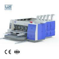 China ISO Corrugated Box Printing Machine , Printing Slotting Die Cutting Machine for sale