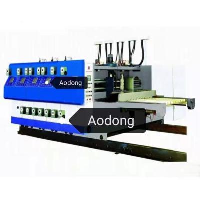 China Low Noise Carton Flexo Printing Machine , Corrugated Slotting Machine for sale