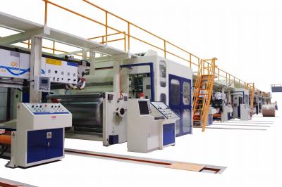 China Single Facer Paperboard Making Machine Low Noise 200m/Min Speed for sale