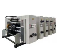 China Carton Flexo Printing Slotting Die Cutting Machine 200 Pieces/Min With Stacker for sale