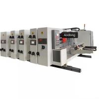 China 2021 New 3 Colour Flexo Printing Slotting Machine Corrugated Cardboard 3 Colors Printer&Slotter   In India for sale