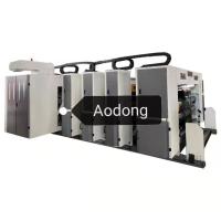 China 1-6color Flexo Printing Slotting Die Cutting Machine For Carton Box for sale