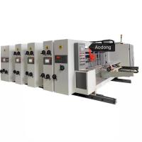 China 1-6color Flexo Printing Slotting Die Cutting Machine For Carton Box for sale