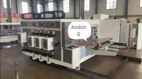 China Lead Edger 2 Colour Flexo Printing Machine 200PCS/Min Low Maintenance for sale