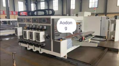 China Lead Edger 2 Colour Flexo Printing Machine 200PCS/Min Low Maintenance for sale