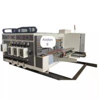 China Lead Edger 2 Colour Flexo Printing Machine 200PCS/Min Low Maintenance for sale