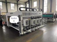 China Lead Edger 2 Colour Flexo Printing Machine 200PCS/Min Low Maintenance for sale