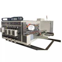 China High Velocity Flexo Printing Slotting Die Cutting Machine Precision Control for sale
