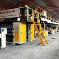 China ISO9001 3 Ply Automatic Corrugated Box Plant for sale