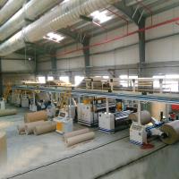 China A B C E Flute Cardboard Box Manufacturing Equipment Electric Driven for sale