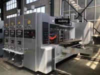 China 1-5 Color Flexo Printing Slotting Die Cutting Machine 18kw ISO9001 Certificate for sale