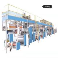 China Servo Control Automatic Carton Making Machine , Corrugated Board Production Line for sale