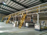 China Intelligent Automatic Corrugated Box Making Machine , Cardboard Production Line for sale