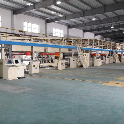 China Hydraulic Corrugated Cardboard Making Machine For Carton for sale