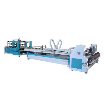 China High Speed Automatic Carton Folding Gluing Machine Wear Resistant for sale