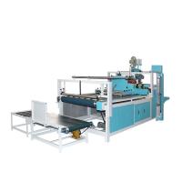 China Semi Auto Folder Gluer Machine , 3.2kw Carton Folding And Gluing Machine for sale