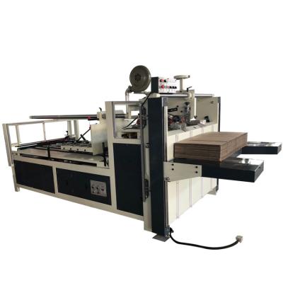 China 60m/Min Semi Auto Folder Gluer Machine With Automatic Digital Counter for sale