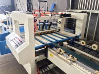 China Electric Driven Carton Box Folding And Gluing Machine , Corrugated Box Gluing Machine for sale