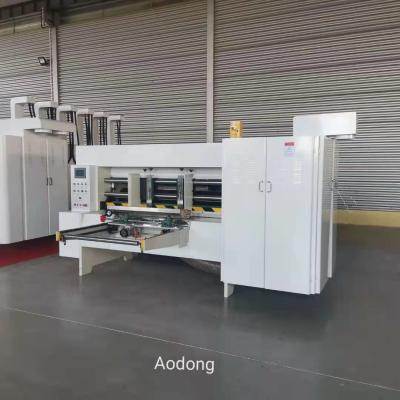 China Paperboard Corrugated Board Printing Machine , Die Cut Printing Machine for sale