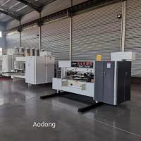 China Auto Flexo Printing Slotting Die Cutting Machine 450 Pieces/Min Design Speed for sale