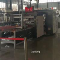 China Auto Flexo Printing Slotting Die Cutting Machine 450 Pieces/Min Design Speed for sale