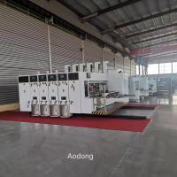 China Case Making Flexo Printer Slotter Machine Full Auto Ink Scraping for sale