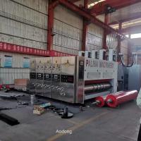 China 5.5kw Corrugated Flexo Printing Machine , Pizza Box Die Cutting Machine for sale