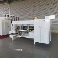 China 5.5kw Corrugated Flexo Printing Machine , Pizza Box Die Cutting Machine for sale