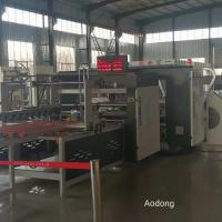 China ISO9001 Flexo Printing Slotting Die Cutting Machine With Stacker for sale