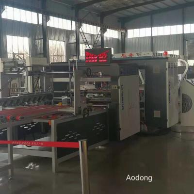 China ISO9001 Flexo Printing Slotting Die Cutting Machine With Stacker for sale