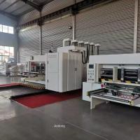 China ISO9001 Flexo Printing Slotting Die Cutting Machine With Stacker for sale