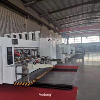 China 37.5KW Corrugated Box Equipment , Rotary Die Cutting Machine For Corrugated for sale