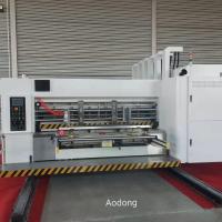 China 37.5KW Corrugated Box Equipment , Rotary Die Cutting Machine For Corrugated for sale