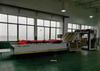 China 7kw Semi Automatic Flute Laminating Machine Easy Maintenance for sale