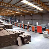 China 3 5 Ply Corrugated Carton Making Machine 1 Year Warranty for sale