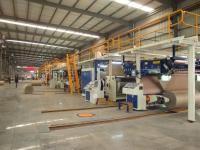 China Automatic 3 Ply Corrugated Cardboard Making Machine For Food Wrapping Paper for sale