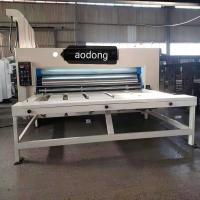 China Pneumatic Locking Cardboard Box Printing Machine , 4 Color Flexo Printing Machine for sale