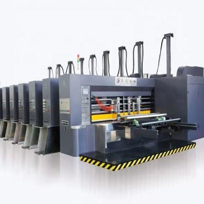 China Multifunction Corrugated Box Printing Machine , 4 Colour Flexo Printing Machine for sale
