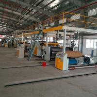 China Energy Saving Corrugated Cardboard Making Machine , Carton Box Manufacturing Machine for sale