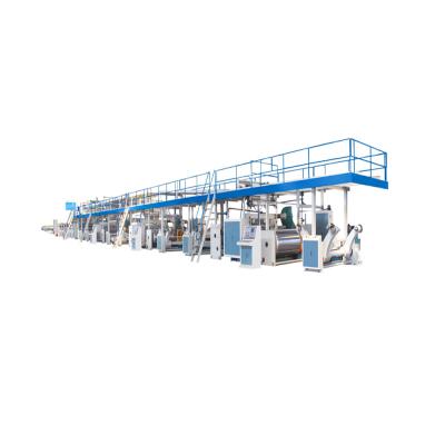 China ISO9001 Corrugated Cardboard Production Line 60meter/Min 300 Meter/Min for sale