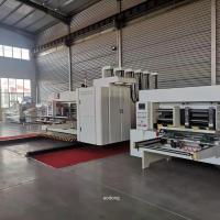 China ISO90001 Flexographic Box Printing Machine , Corrugated Die Cutter Equipment for sale