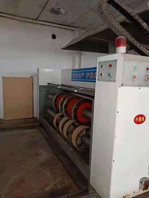 China 2900/480 3 Color Printer Slotter Die Cutter Lead Edge Feeding Type for sale