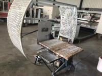 China Cardboard Semi Single Chip Controlled Automatic Baler Machine for sale